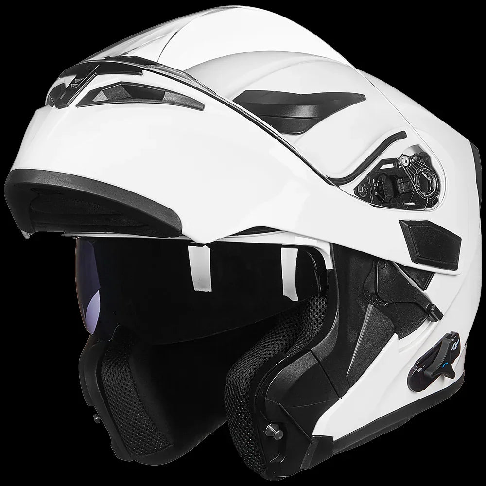 ILM Modular Flip up Full Face Bluetooth Motorcycle Helmet Model 902BT