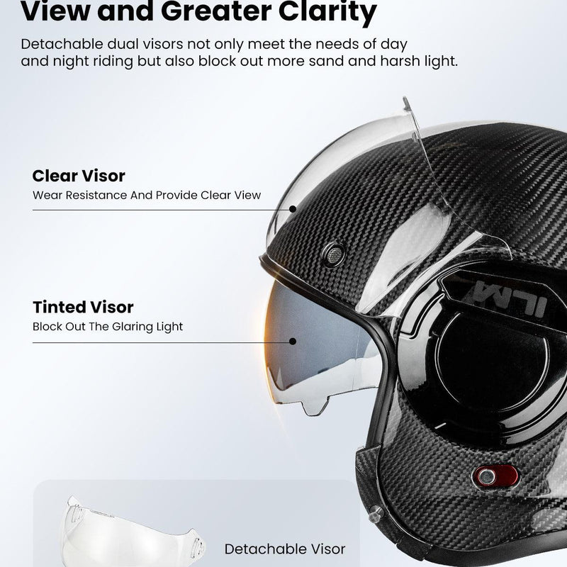 ILM Helmets® | Motorcycle, Full-face and Bluetooth Helmets.