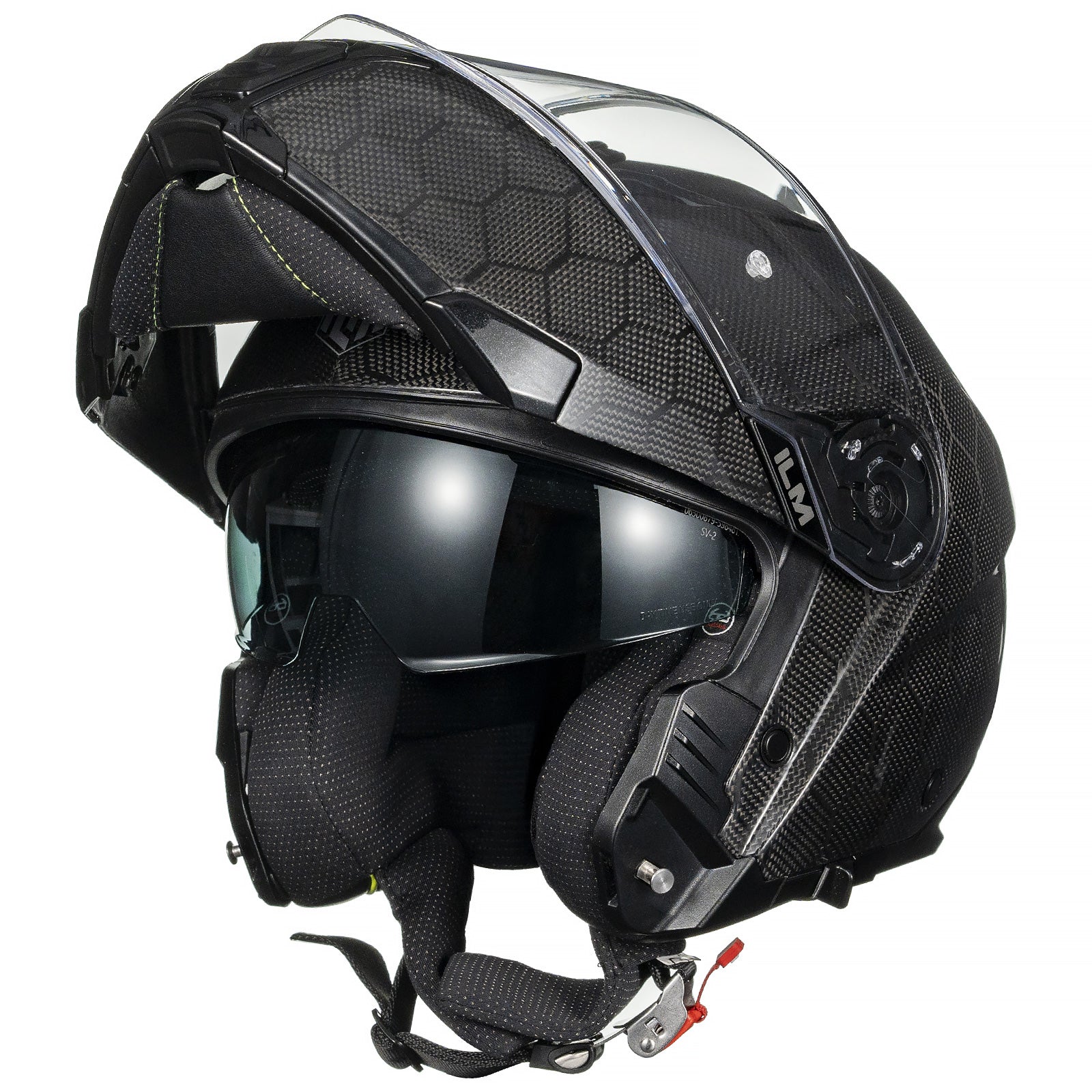 ILM Carbon Fiber Motorcycle Modular Helmets DOT ECE Model MF529F